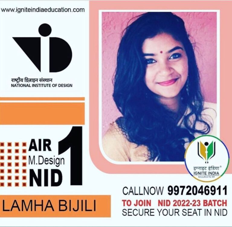 NIFT NID NATA UCEED CEED Coaching IGNITE INDIA